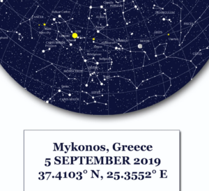 PERSONALIZED STAR MAP GIFT - MADE IN NEW ZEALAND | Howick Frames and ...